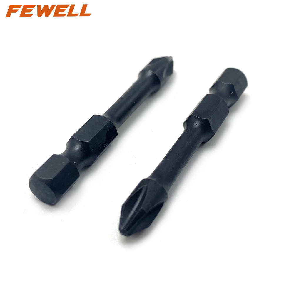 PH2 50mm magnetic drill hex shank cross screwdriver bit for Rotary ...